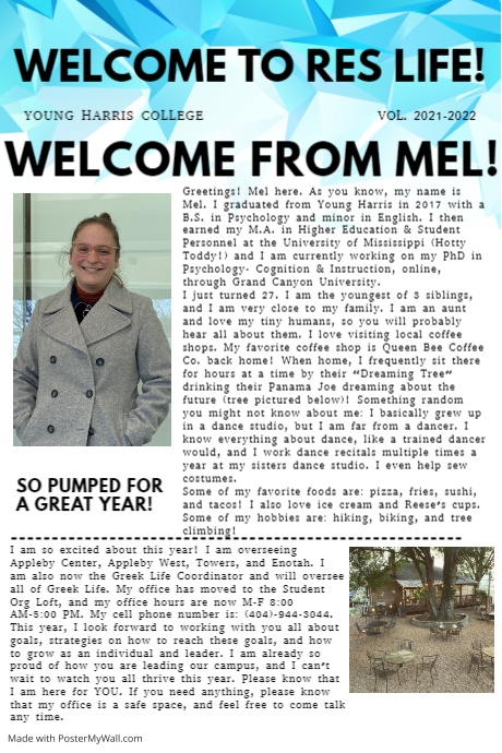 Welcome Letter | PosterMyWall