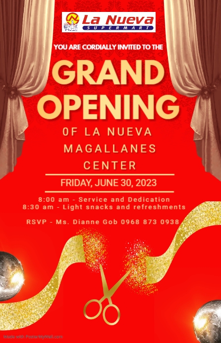 GRAND OPENING | PosterMyWall