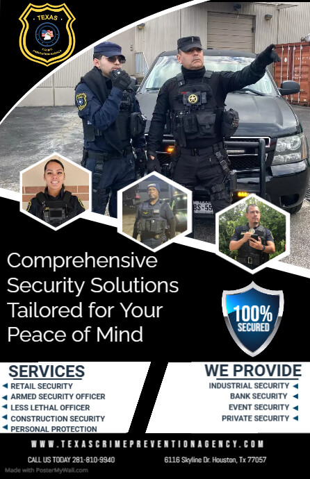 security service flyer | PosterMyWall