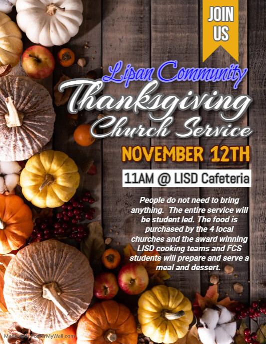 Thank you,thanks giving,event | PosterMyWall