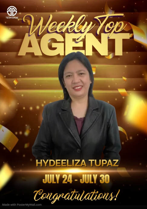 Weekly Top Agent | PosterMyWall