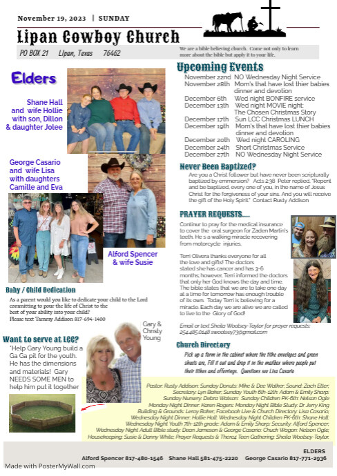 Church Newsletter Design (3) | PosterMyWall