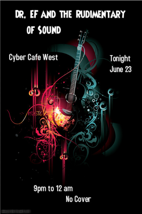 Dr EF show at Cyber June 23 12 | PosterMyWall
