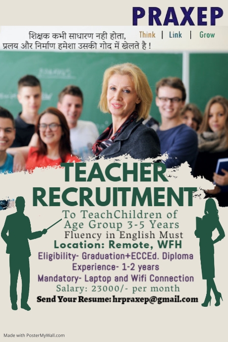 Copy of Teacher Recruitment Event Flyer Template | PosterMyWall