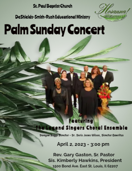 Copy of PALM SUNDAY | PosterMyWall