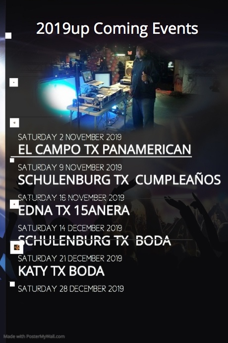 Copy of Copy of Concert Schedule Flyer Template | PosterMyWall