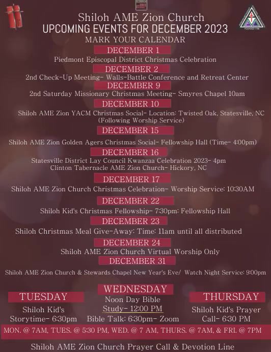 December 2023 upcoming Events | PosterMyWall