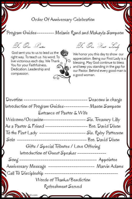 Copy of Copy of Event Program Template Final 1 | PosterMyWall