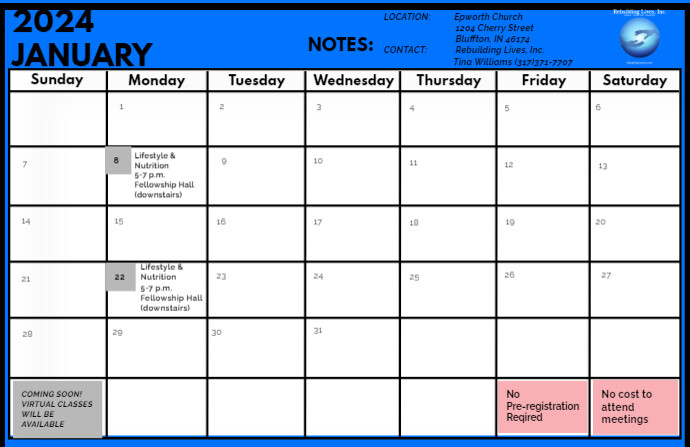 January Planning Board Template | PosterMyWall