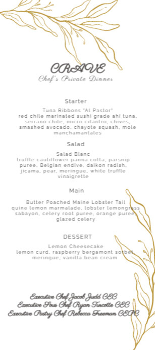 Wedding Menu card design | PosterMyWall