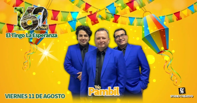 TRÍO PAMBIL | PosterMyWall