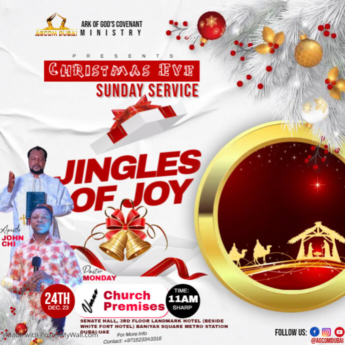 Copy of Church event flyer | PosterMyWall