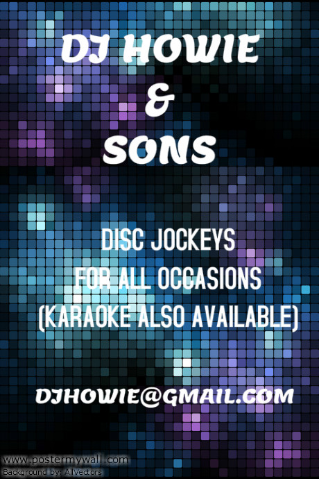 DJ | PosterMyWall