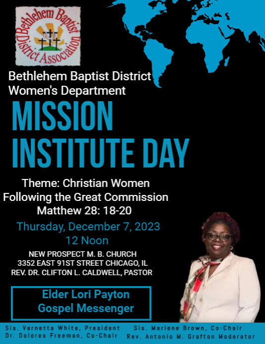 Copy of Global Missions Flyers, earth day flyers, | PosterMyWall