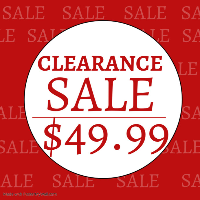 Shop Store Sale Social Media Ad Template | PosterMyWall