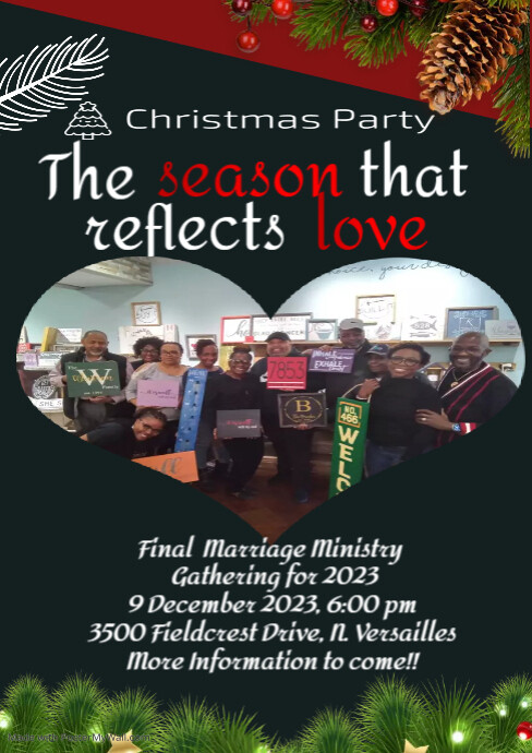 Family Christmas Party Poster | PosterMyWall