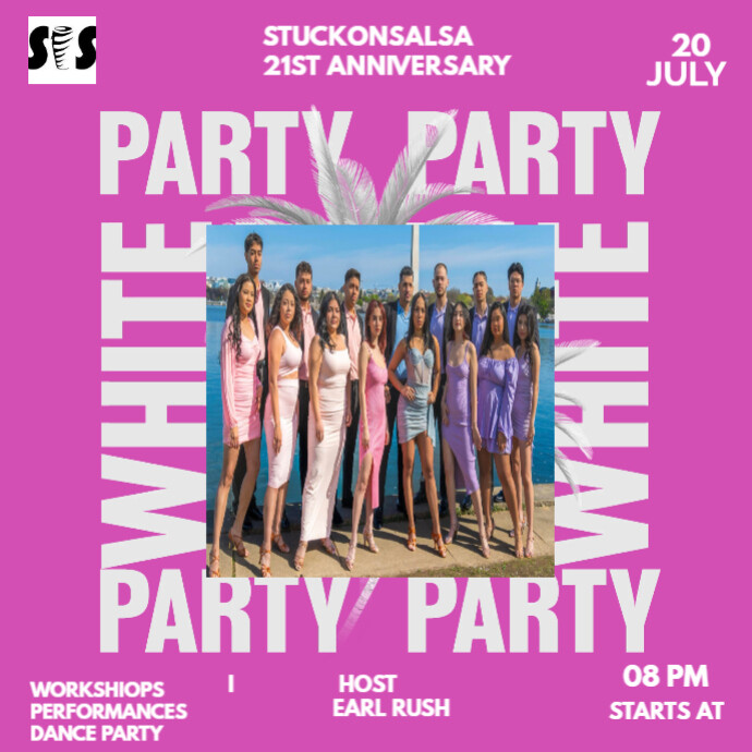 WHITE PARTY | PosterMyWall