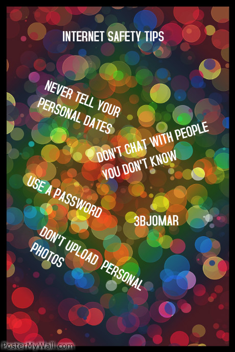 Internet safety tips | PosterMyWall