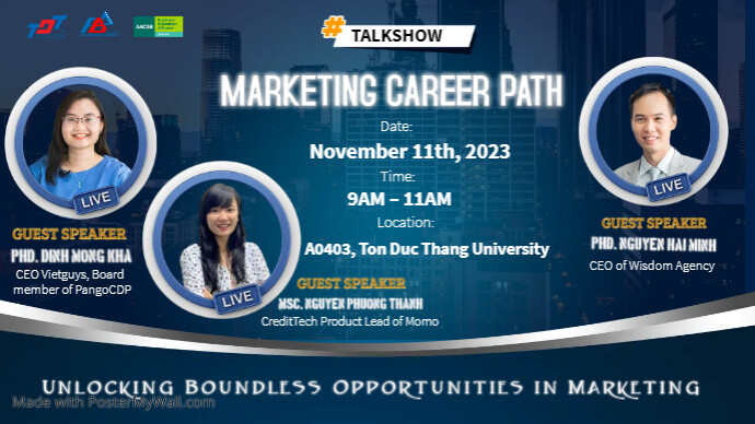 Business Talkshow Youtube Thumbnail (1) | PosterMyWall