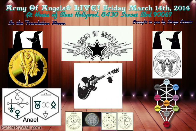 Copy of Army Of Angels® LIVE at House of Blue Los Angeles March 14th ...