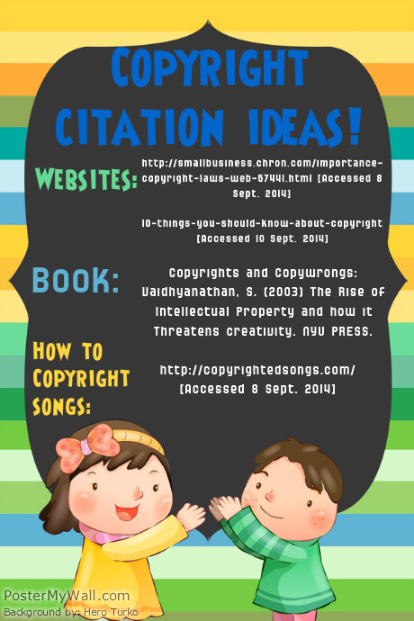 Copy of Copyright Citation | PosterMyWall