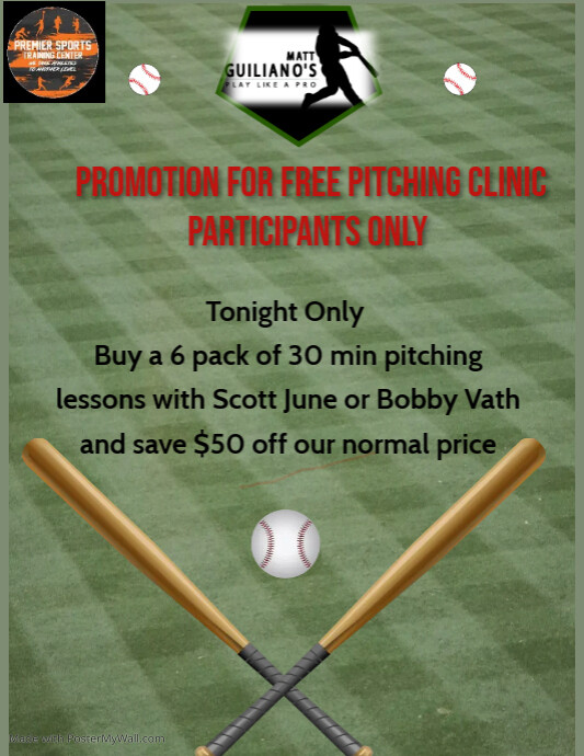Copy of Baseball Promotion | PosterMyWall