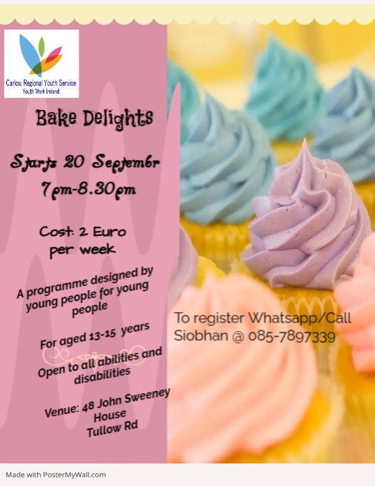 Bakery Cupcake Advertisement Online Ad (1) | PosterMyWall
