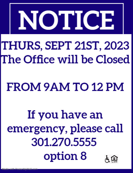 Mobile phones Notice | PosterMyWall