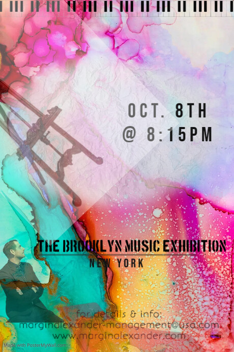 Copy of art show gallery reception flyer poster (1) | PosterMyWall