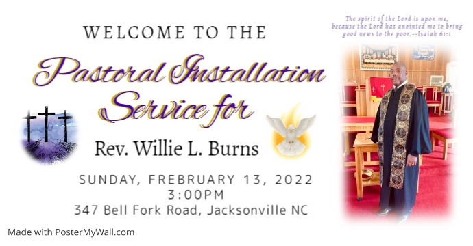 Pastor installation-2 | PosterMyWall