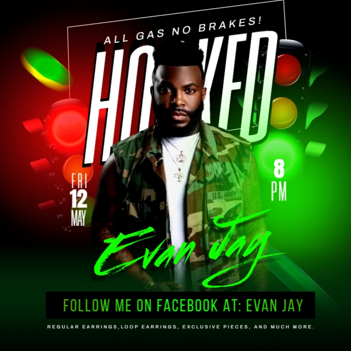 Evan Jay flyer | PosterMyWall