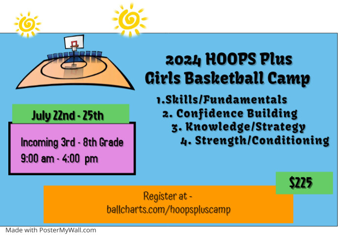 Copy of BASKETBALL CAMP | PosterMyWall