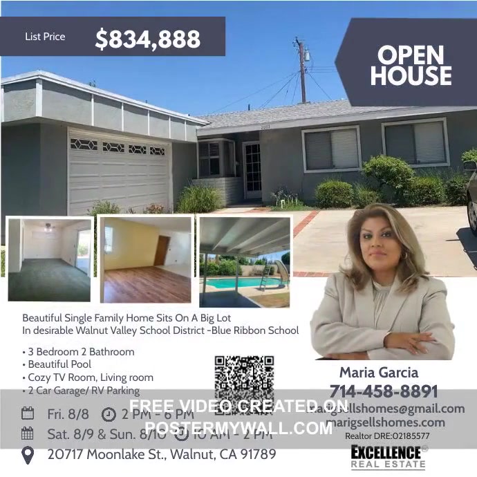 Real Estate Open House Instagram Ad Template | PosterMyWall