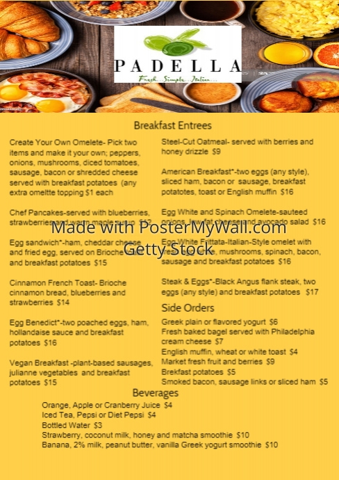 Copy of Sunday Brunch template Header cover Breakfast | PosterMyWall