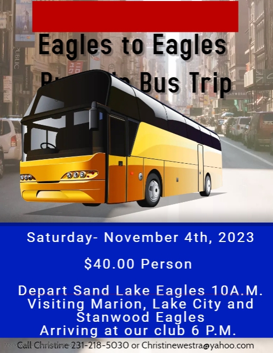 Bus Trip Flyer Template | PosterMyWall