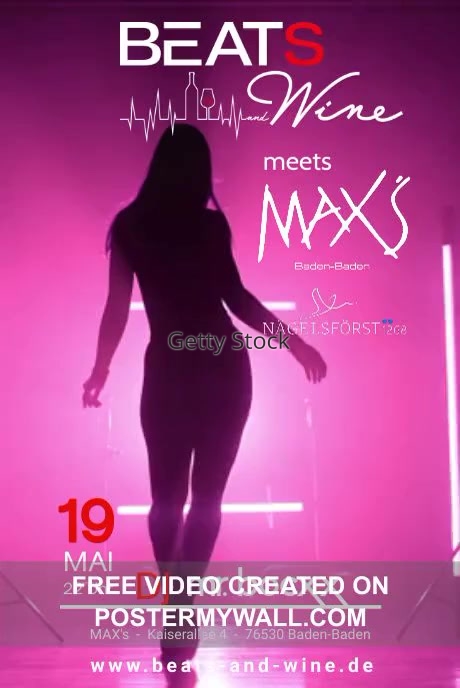 MAX Mai 2023 Facebook | PosterMyWall