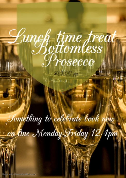 Copy of prosecco | PosterMyWall