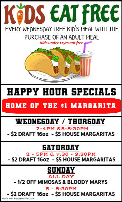 11-23 TOGO Fast Menu (1) | PosterMyWall