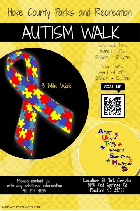 Copy of Copy of World Autism Day Poster | PosterMyWall