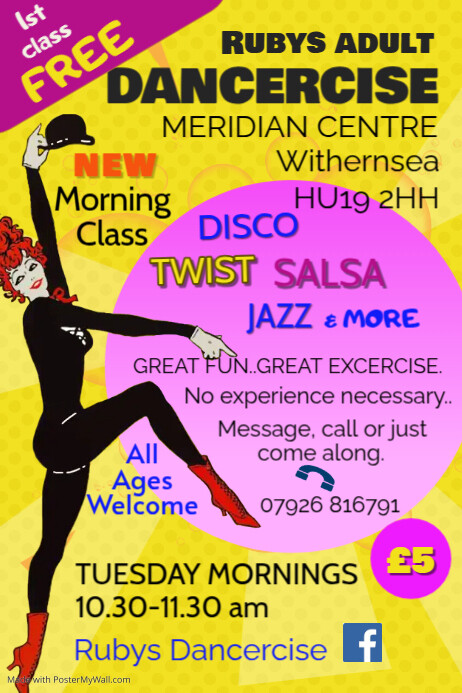 Dance Lessons Poster | PosterMyWall