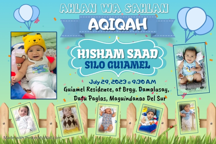 AQIQAH | PosterMyWall