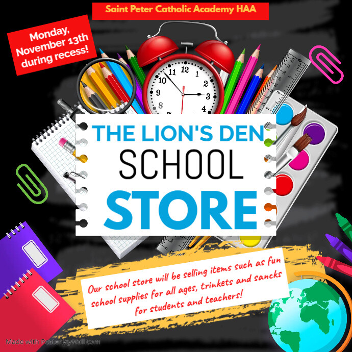 back to school, school, school supply drive | PosterMyWall