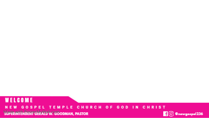 lower third | PosterMyWall