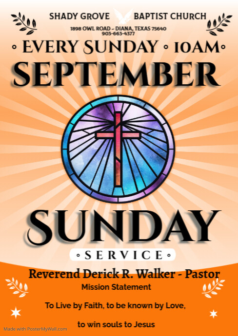 CHURCH POSTER (1) | PosterMyWall