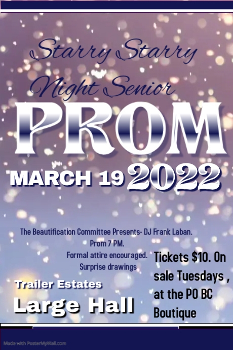 Copy of PROM | PosterMyWall