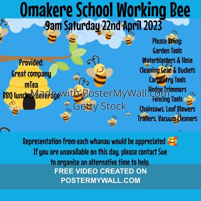 Copy of Working bee | PosterMyWall