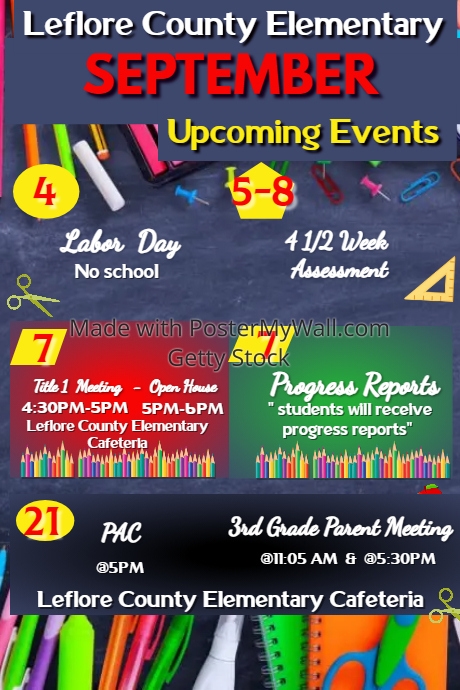 September School Planner (1) | PosterMyWall