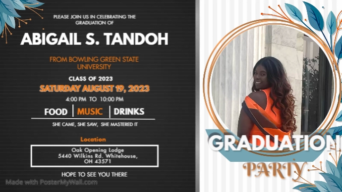 Copy of Graduation Invitations | PosterMyWall