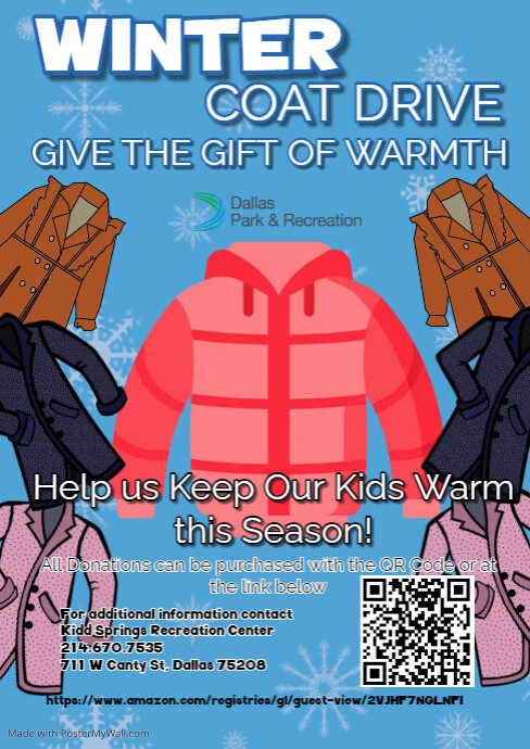WINTER COAT DRIVE | PosterMyWall