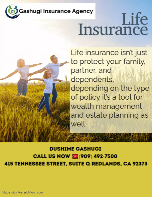 Life Insurance Flyer Poster | PosterMyWall